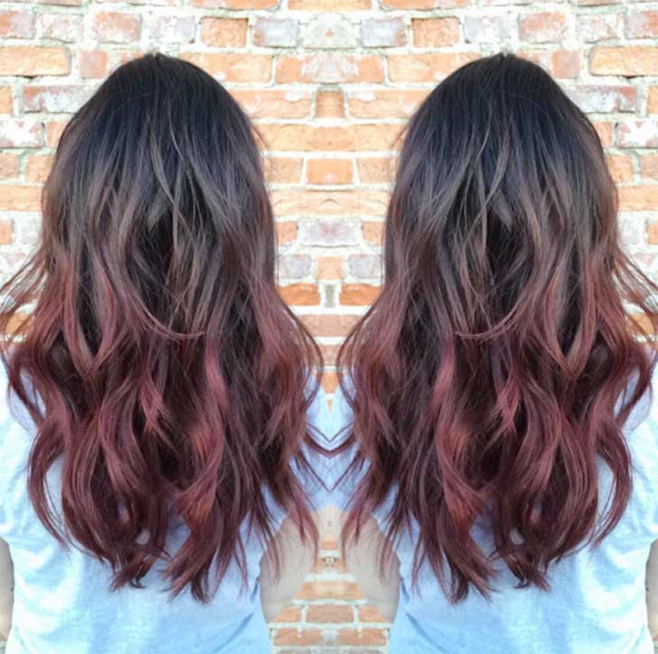 Las 10 mejores ideas e inspiración sobre mechas californianas rojas
